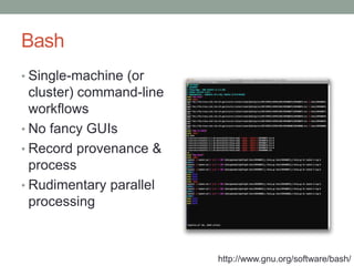 Reproducibility - The myths and truths of pipeline bioinformatics | PPTX