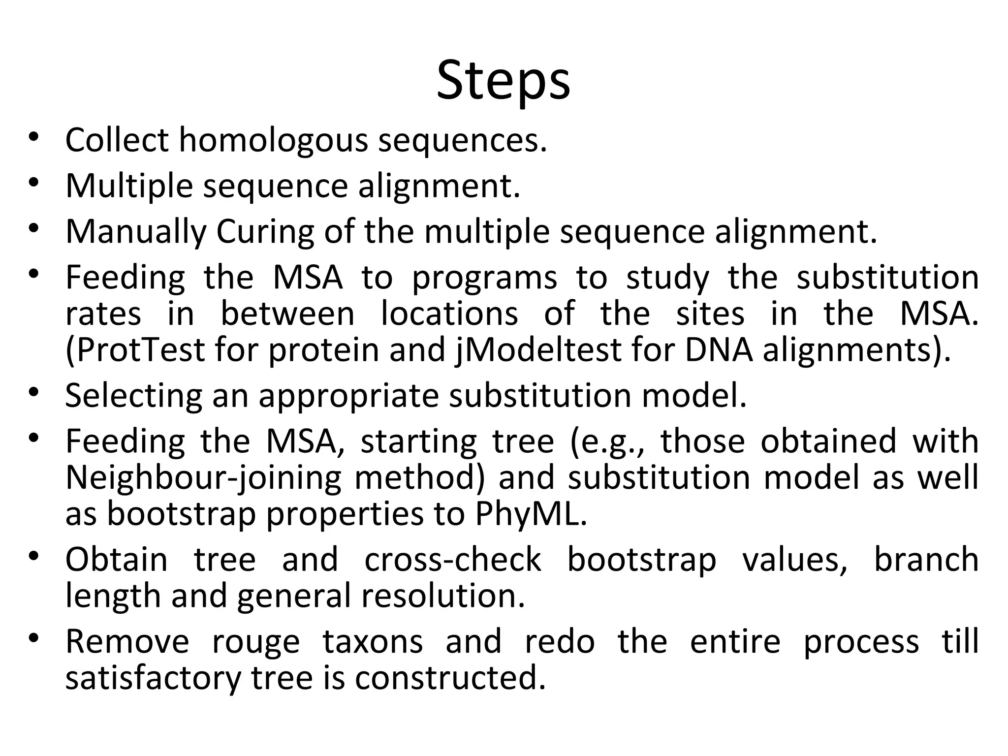 Phylogenetic analysis in nutshell | PPT