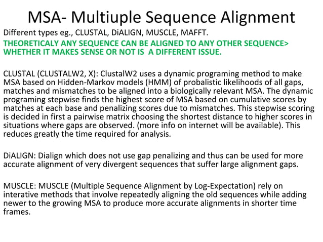 Phylogenetic analysis in nutshell | PPT | Free Download
