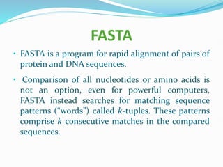 Main bioinfomatics alignment tools.pptx