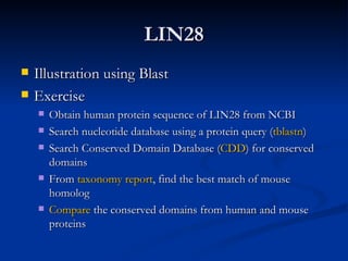 Bioinfomatics Presentation | PPT | Biological Sciences | Science