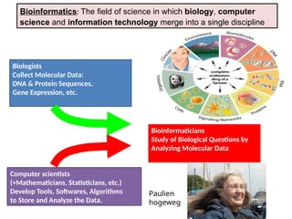Lecture 1 Bioinformatics Free Lecture Download | PPTX