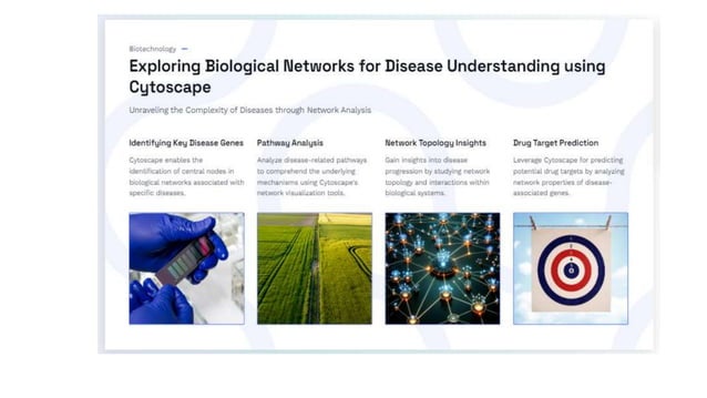 Exploring Biological Networks For Disease Understanding Using Cytoscape