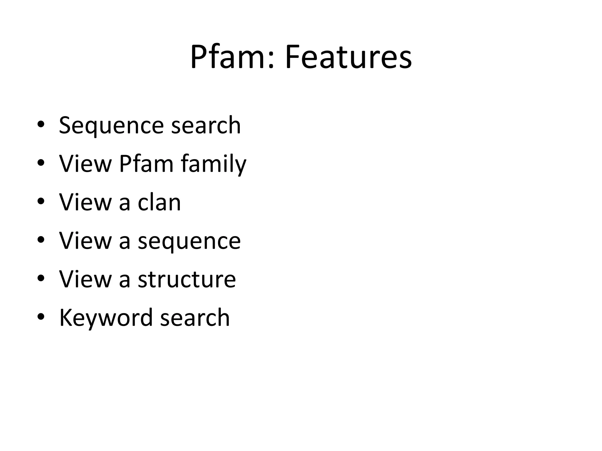 Bioinformatic Databases 2 Ppt
