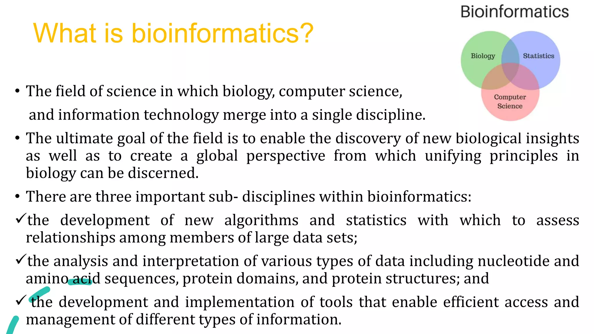 Bioinformatic in drug designing | PPTX