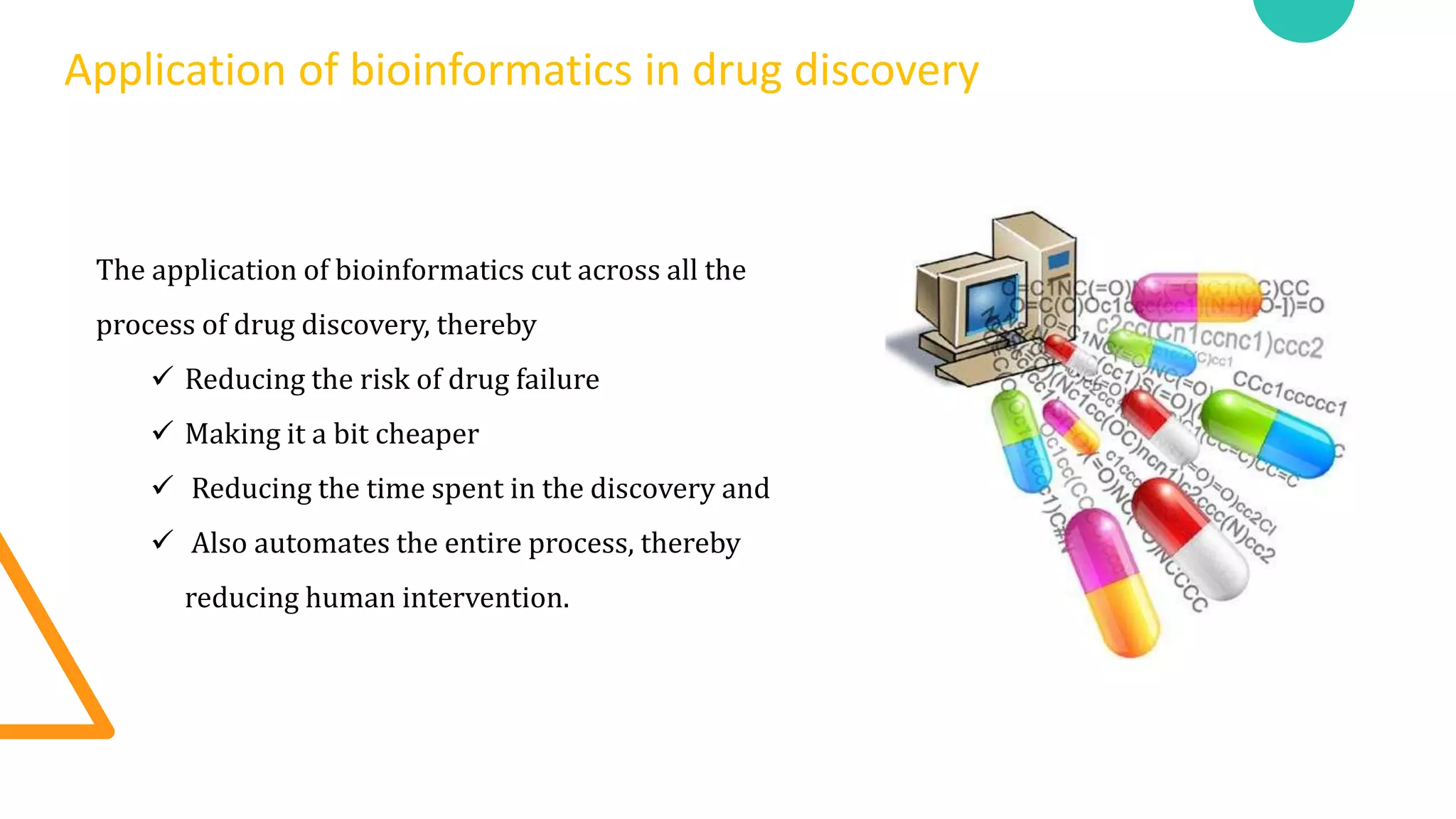 Bioinformatic in drug designing | PPTX