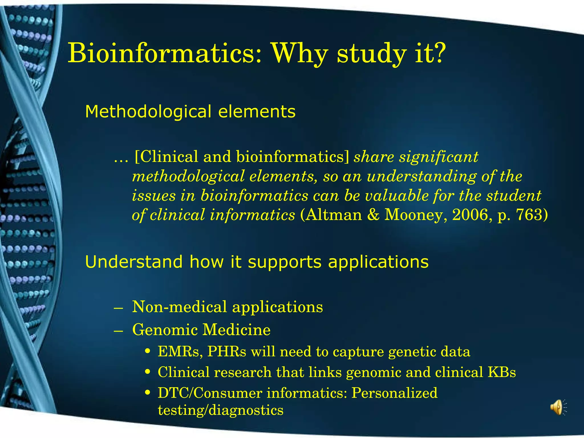 Bioinformatics | PPT