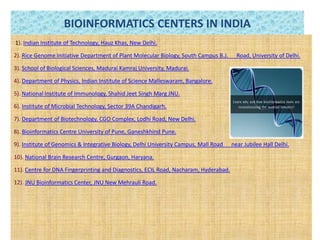 Bioinformatics | PPTX