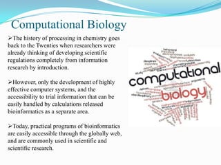 Bioinformatics | PPT