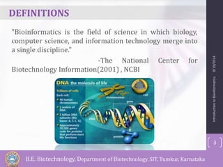 Bioinformatics | PPTX