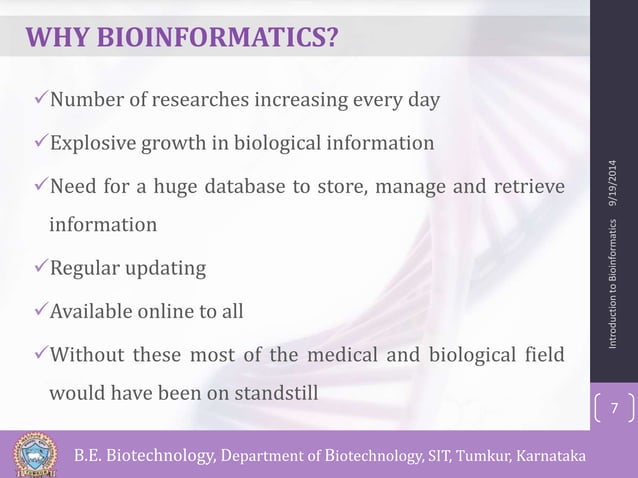 Bioinformatics | PPTX