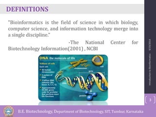 Bioinformatics | PPT