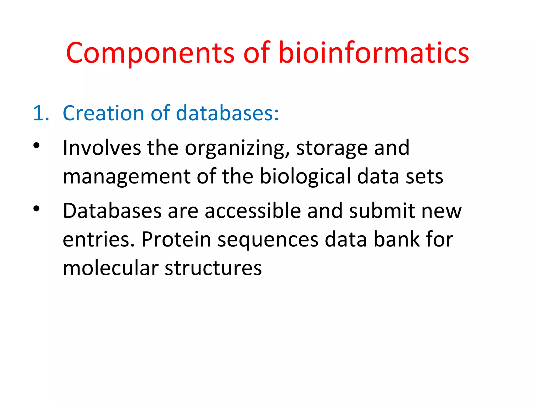 Bioinformatics | PPT