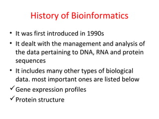 Bioinformatics | PPT