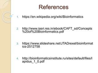 Bioinformatics | PPTX