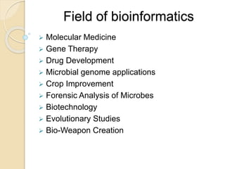 Bioinformatics | PPTX