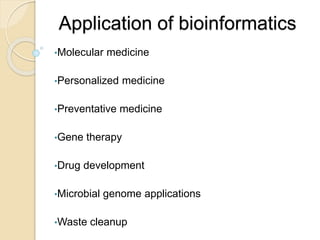 Bioinformatics | PPTX