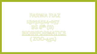Nucleic Acid Sequence Databases | PPTX
