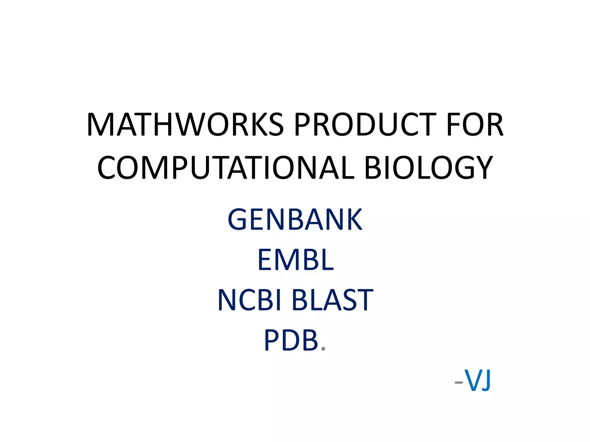 Bioinformatics | PPT