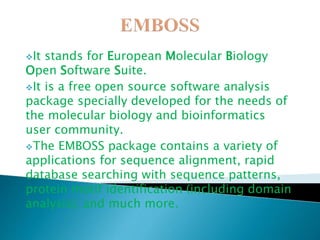 Bioinformatics | PPTX | Biological Sciences | Science