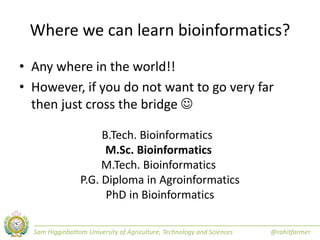 Bioinformatics | PPT