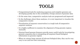 STRUCTURAL GENOMICS, FUNCTIONAL GENOMICS, COMPARATIVE GENOMICS | PPTX