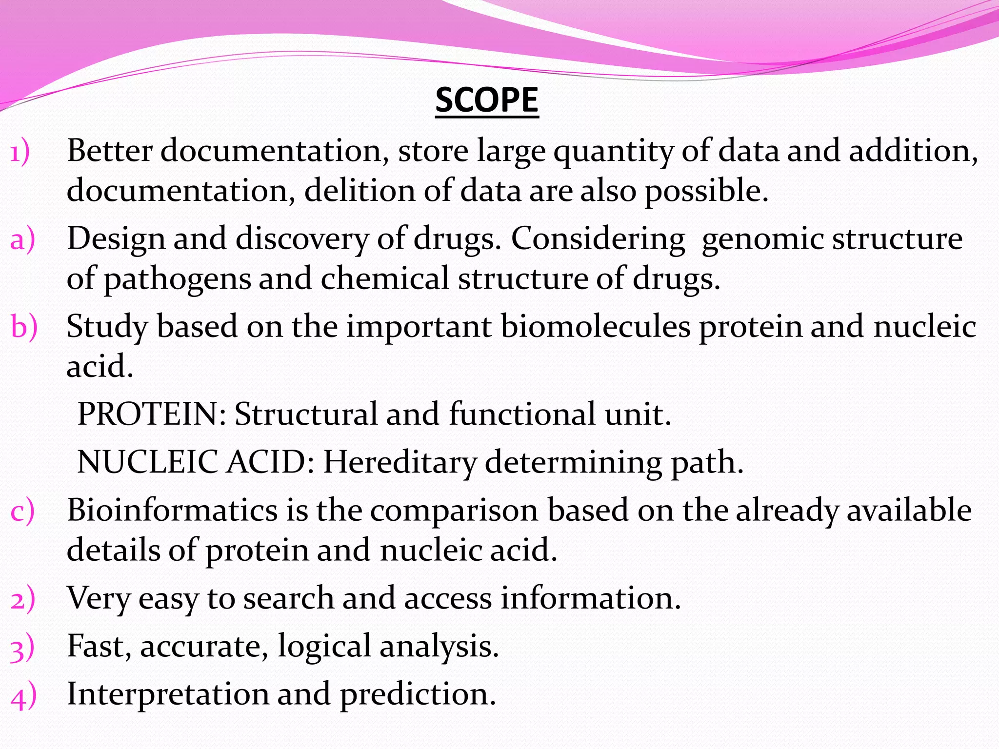 Bioinformatics | PPTX
