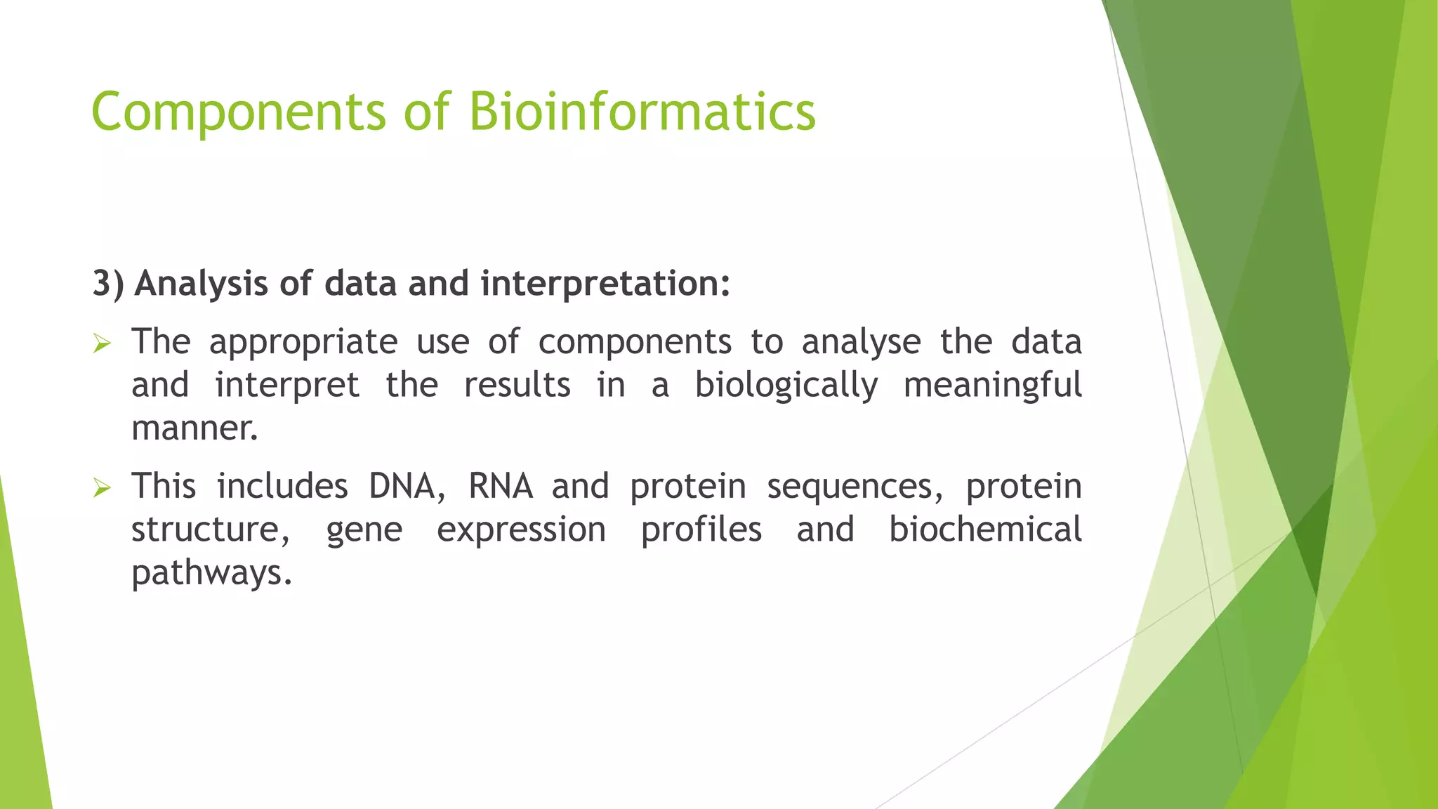 introduction of Bioinformatics | PPTX