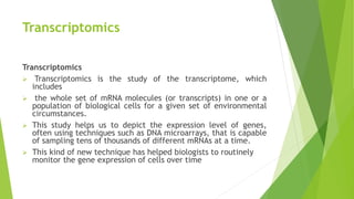 introduction of Bioinformatics | PPTX