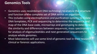 BioInformatics Tools -Genomics , Proteomics and metablomics | PPTX ...