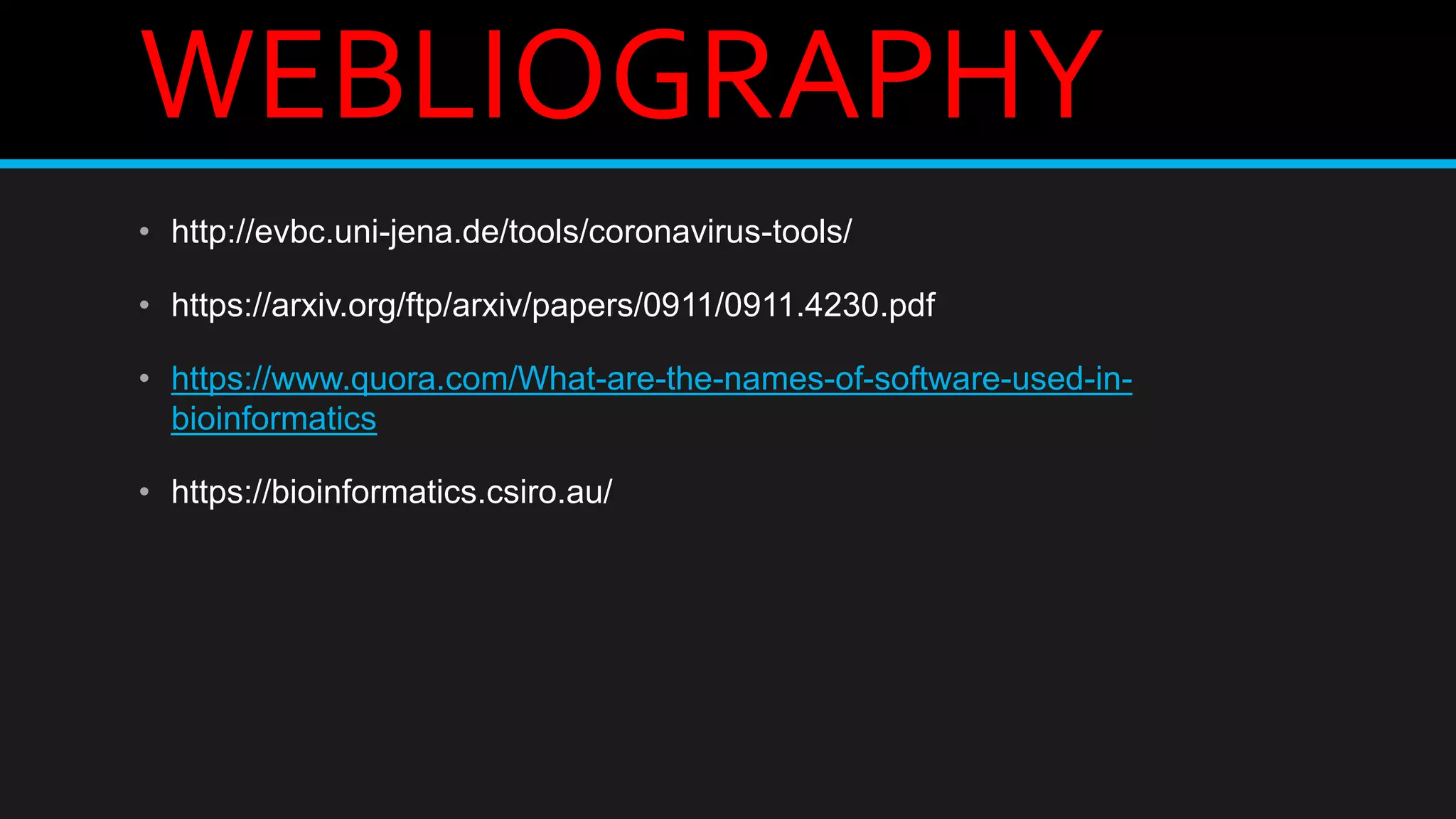 Bioinformatics | PPT