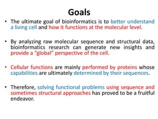 Bioinformatics | PPTX