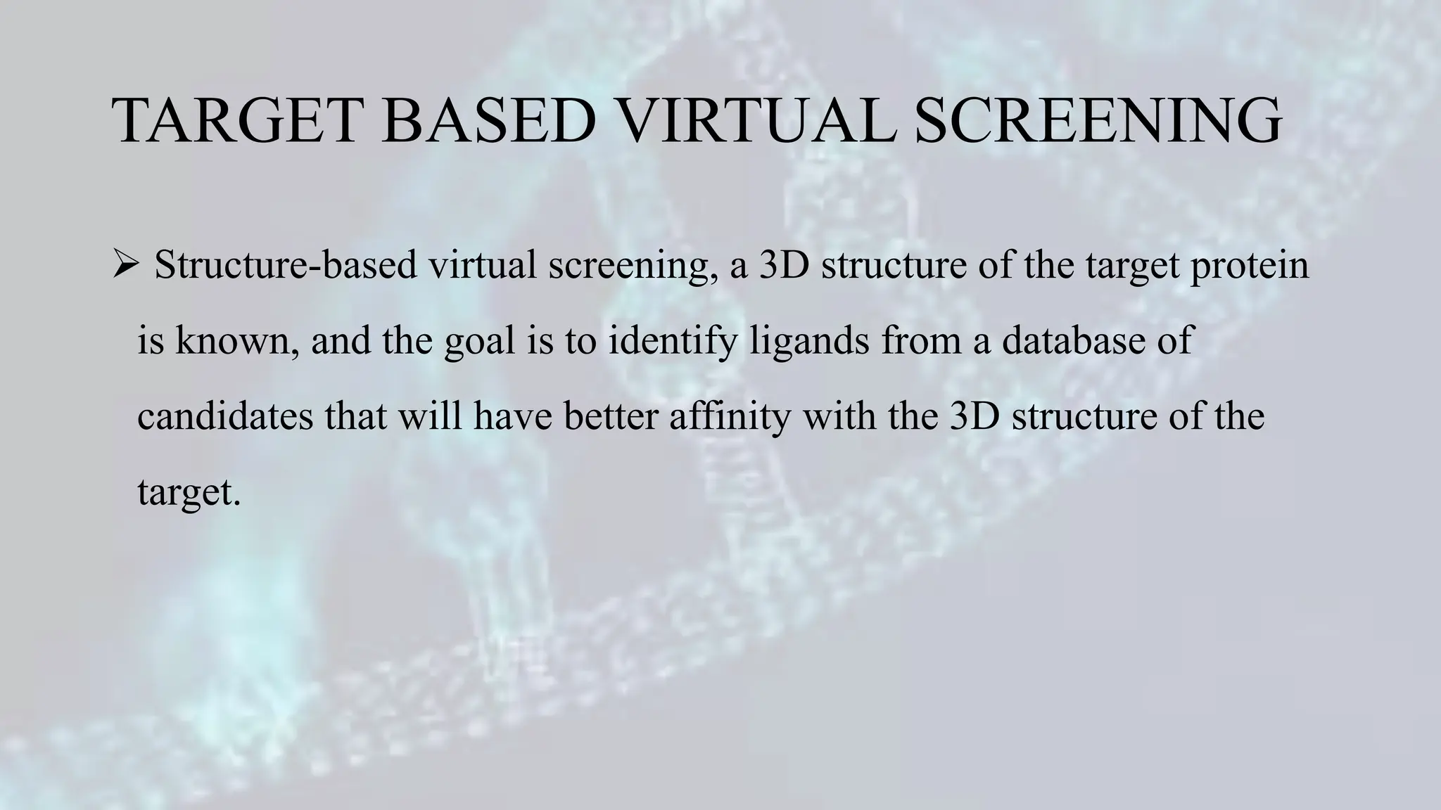 Target based virtual screening.pptx
