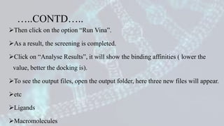 Target based virtual screening.pptx