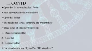 Target based virtual screening.pptx