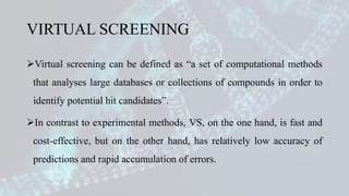 Target based virtual screening.pptx