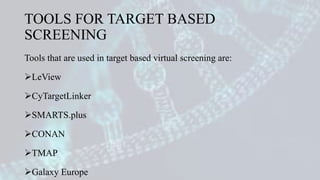 Target based virtual screening.pptx