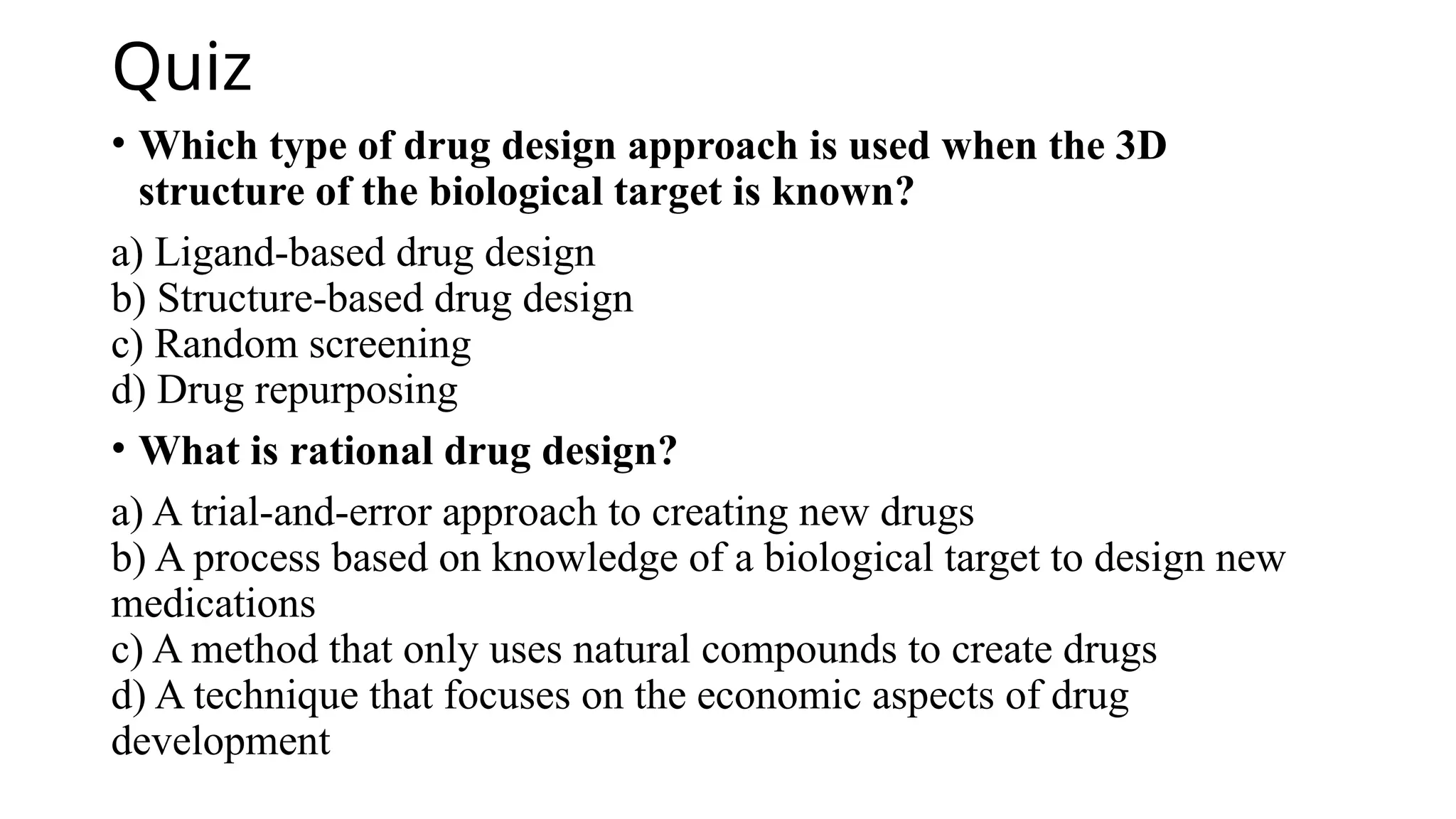 Bioinformatics drug designing and rational drug designing.pptx Bioinformatics drug designing and rational drug designing.pptx