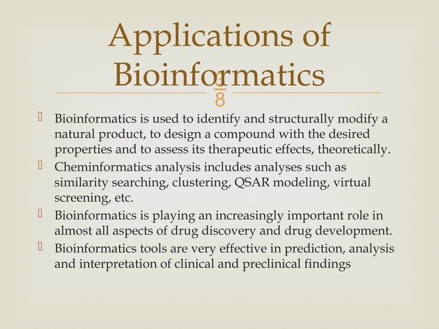 Nature and scope of bioinformatics presentation.pptx