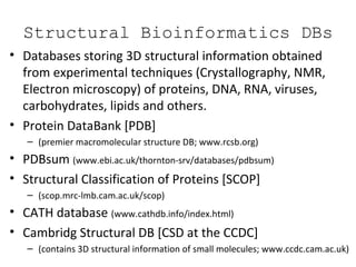 Bioinformatics lecture xxiii | PPT