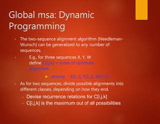 Bioinformatics lesson | PPT