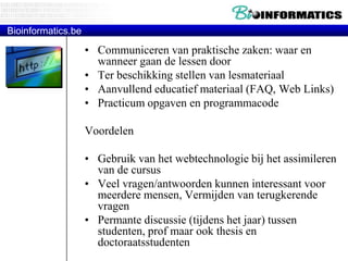 Bioinformatics p1-perl-introduction v2013 | PPTX