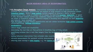 Bioinformatics Introduction and Use of BLAST Tool | PPTX