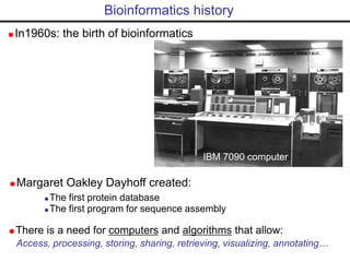 Bioinformatics_1_ChenS.pptx | Databases | Computer Software and Applications