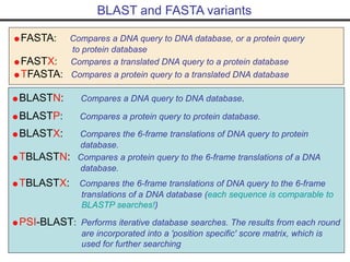 Bioinformatics_1_ChenS.pptx | Databases | Computer Software and ...