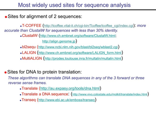 Bioinformatics_1_ChenS.pptx | Databases | Computer Software and Applications