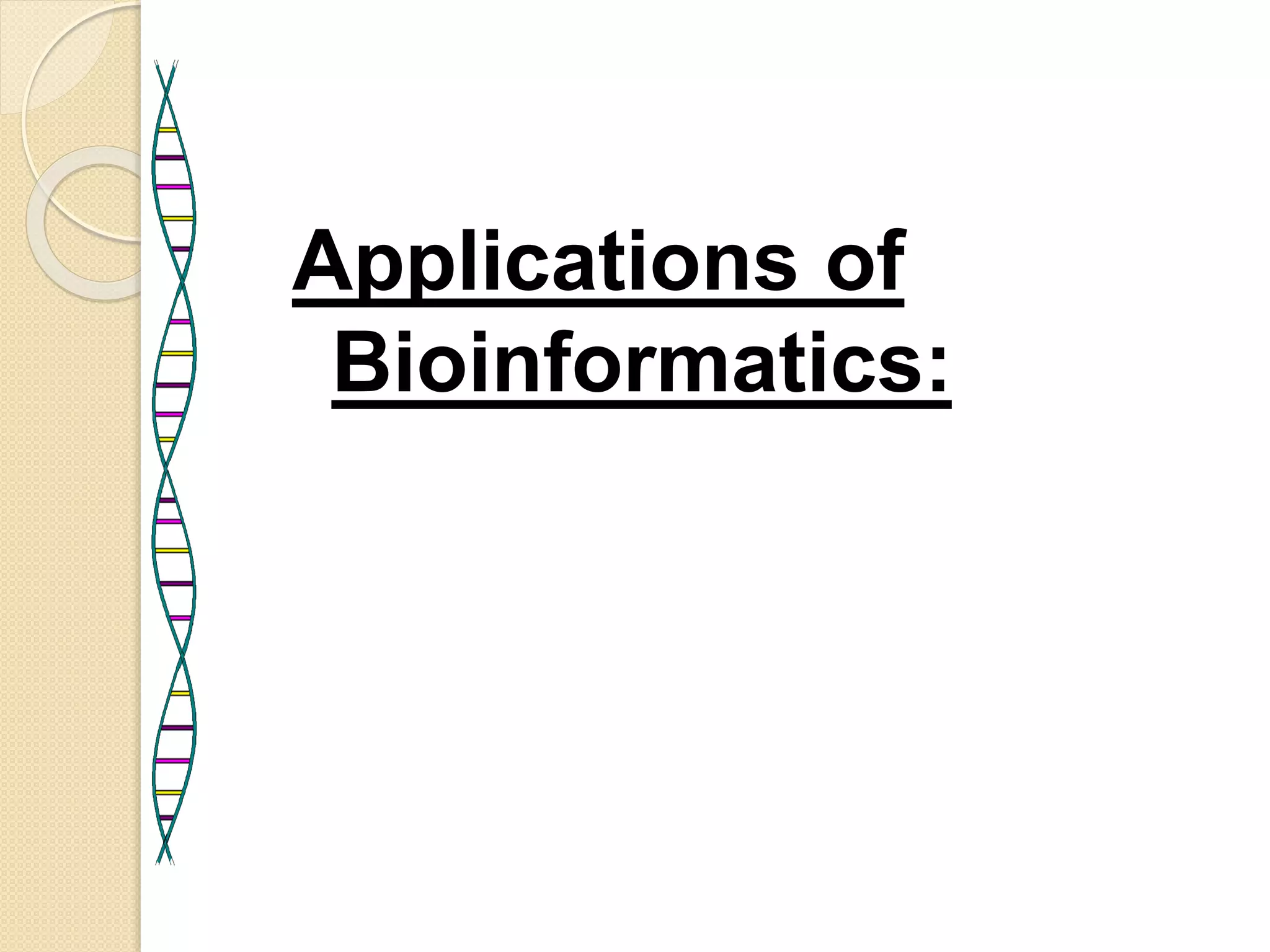 Uses of Artificial Intelligence in Bioinformatics | PPTX