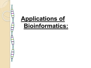Uses of Artificial Intelligence in Bioinformatics | PPTX