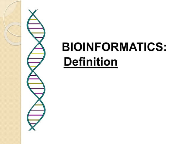 Uses of Artificial Intelligence in Bioinformatics | PPTX