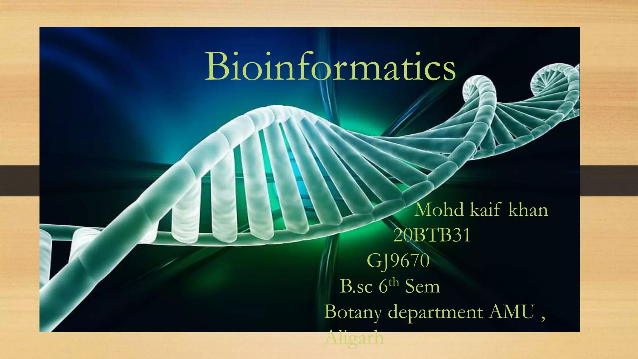 Basics Of Bioinformatics .pptx